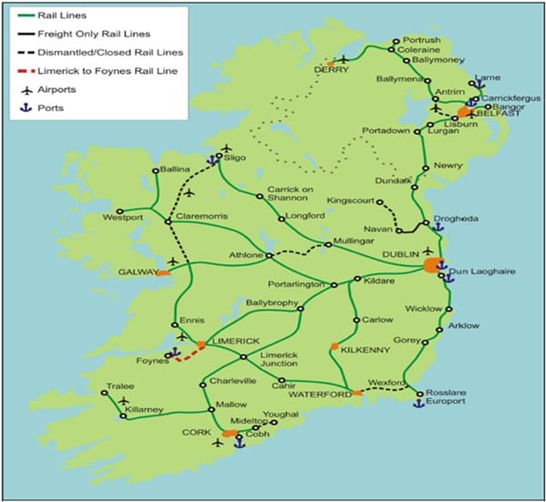 Limerick to Foynes Rail Reinstatement - Shannon Foynes Port | Bulk ...